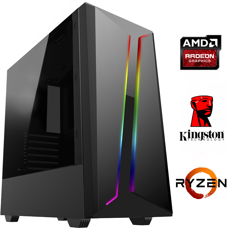 Equipo AMD Ryzen 3 3200G Pro Gamer – 8Gb – SSD – Radeon Graphics - Thot ...