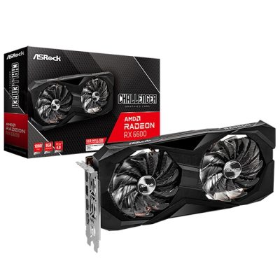 GPU Asrock Radeon RX6600 Challenger 8Gb DDR6 - Thot Computación